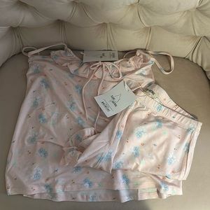 Djerf Avenue | Intimates & Sleepwear | Go Slow Pajama Set Summer Island ...
